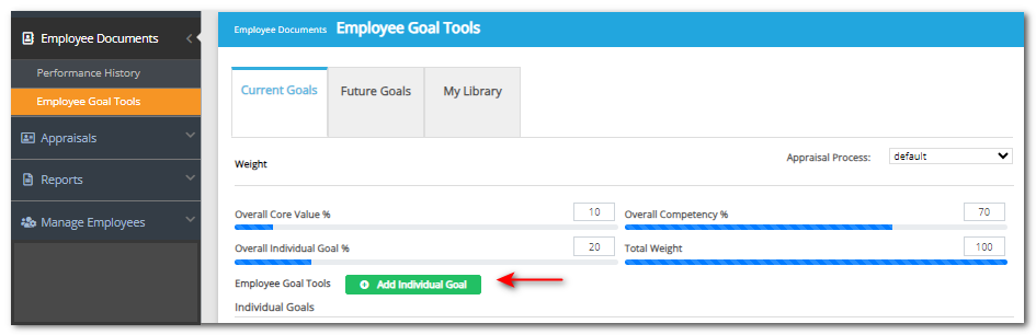 How to Add Goals - Performance Pro