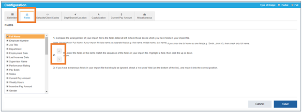 Data Bridge: Import Employee Master data - Compease