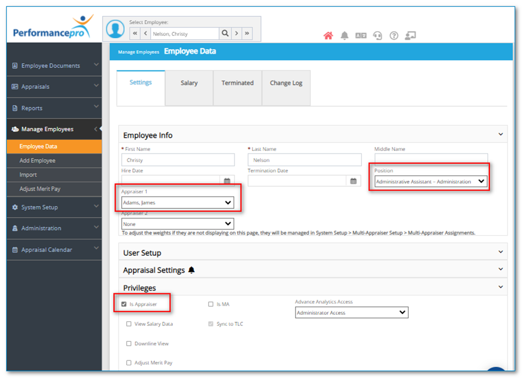 Performance Pro/Compease Post Integration Guide