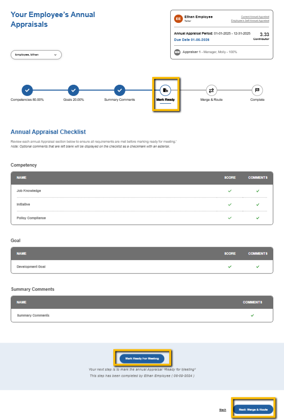 Performance Pro - Finishing an Appraisal as an Appraiser or Manager ...