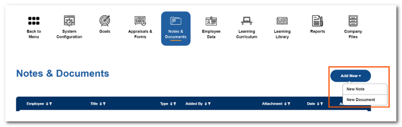 Performance Pro - Adding Notes & Uploading Files to Notes & Documents ...