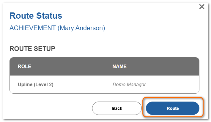 Performance Pro-Routing a Form for Approval-New Interface